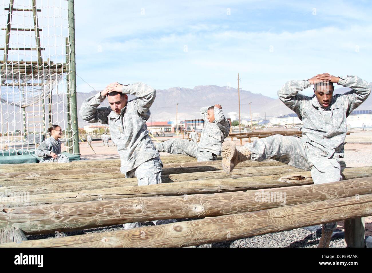 Assault Course Logs High Resolution Stock Photography and Images - Alamy