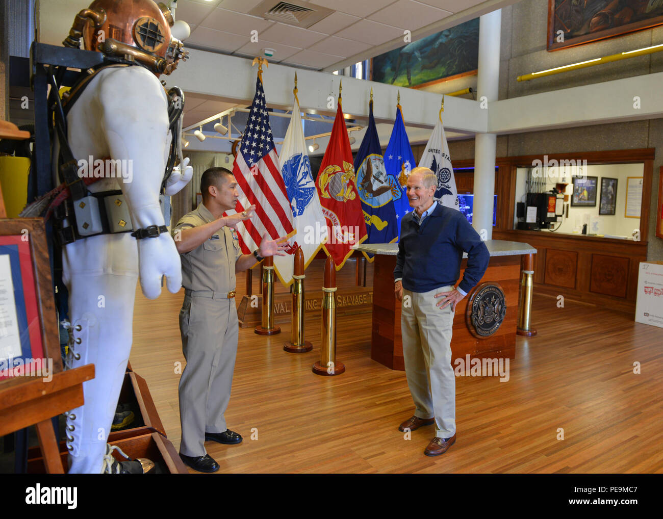 Naval diving and salvage training center ndstc hi-res stock photography ...