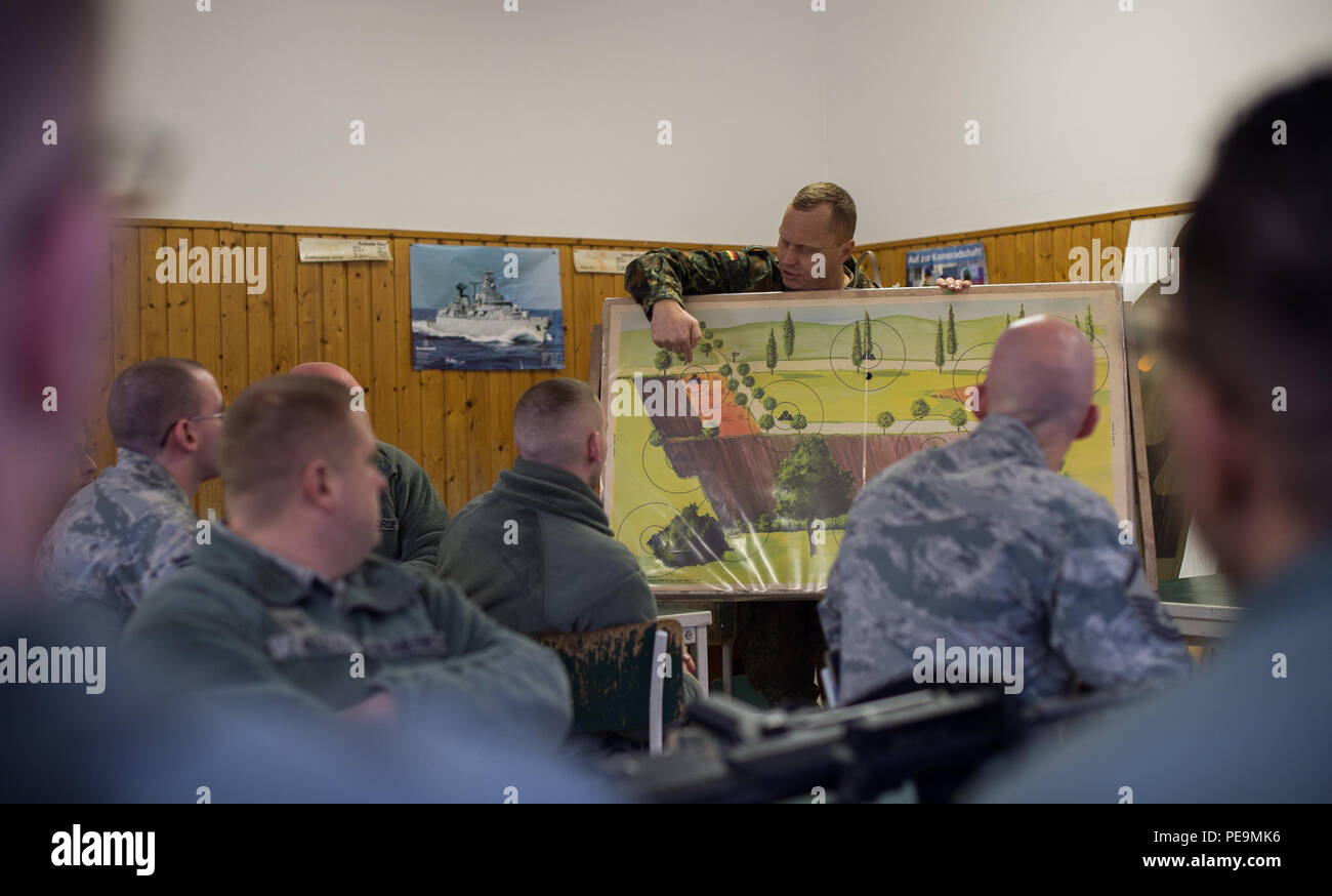 German army Capt. Thomas Gohritz, company commander of Airborne ...