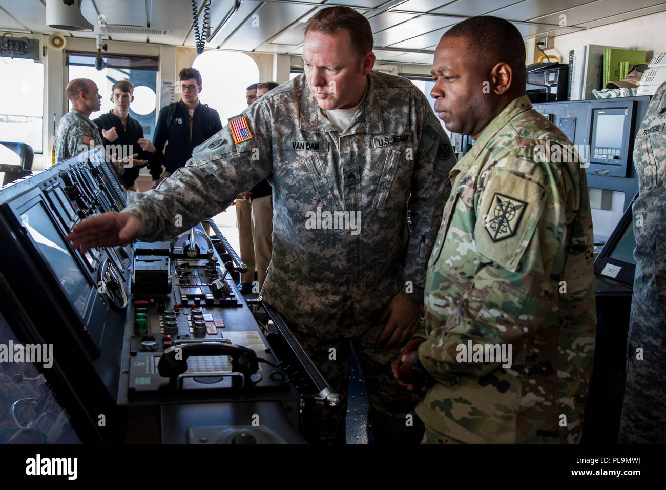Maj. Gen. Phillip Churn, commanding general of the 200th Military ...