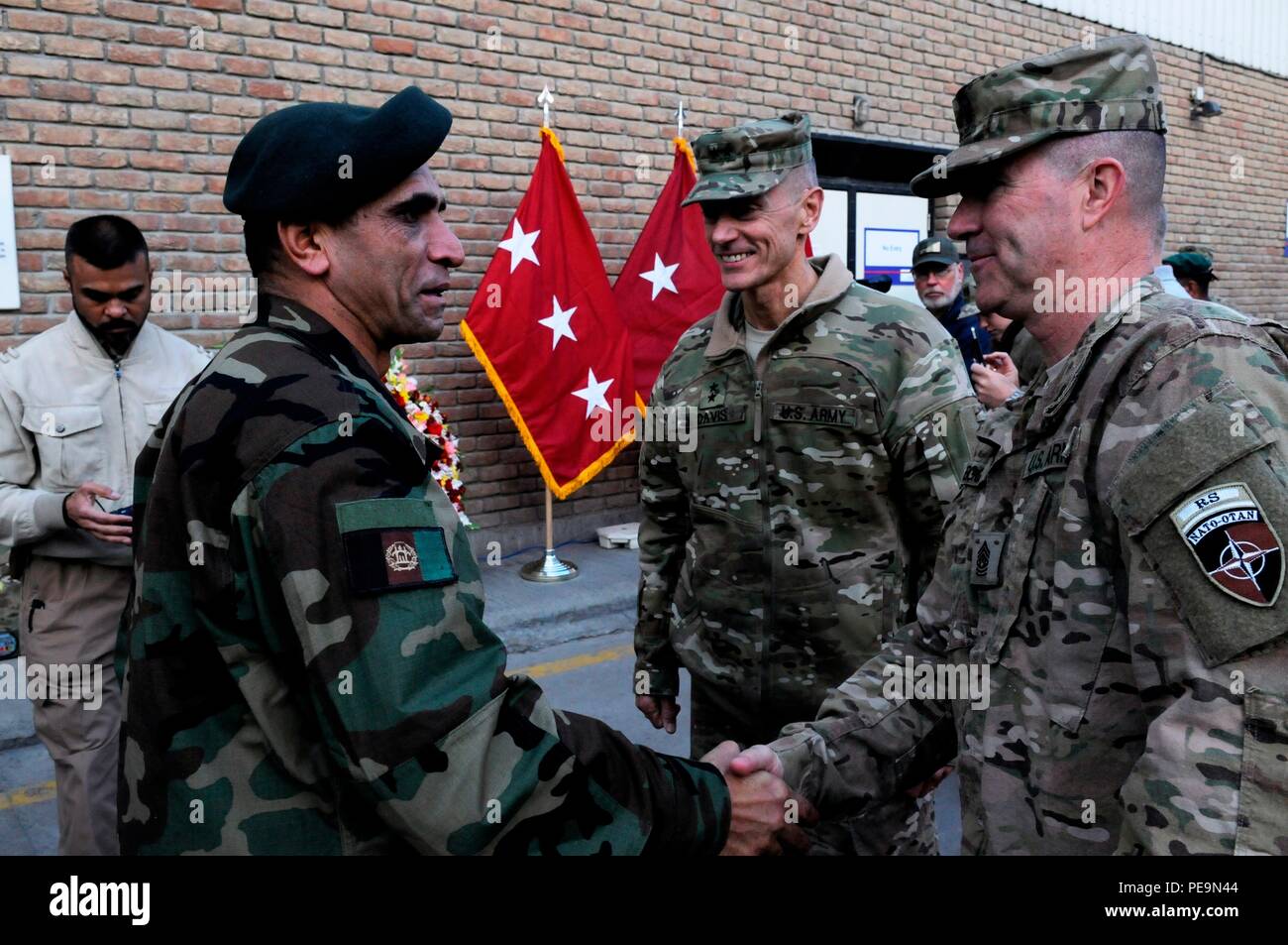 Maj. Gen. Gordon “Skip” Davis, commander, Combined Security Transition ...
