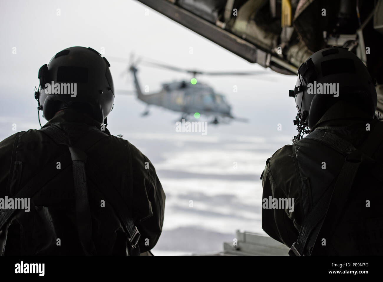 Col. Harlie Bodine, commander of the 611th Air and Space Operations ...
