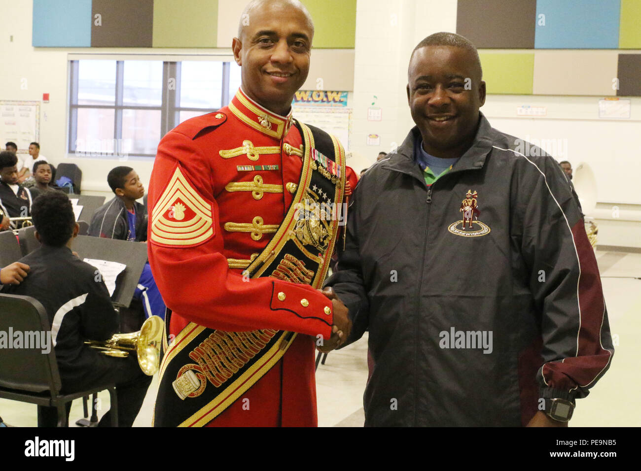 Master Gunnery Sergeant Kevin Buckles, Marine Corps Drum and Bugle ...