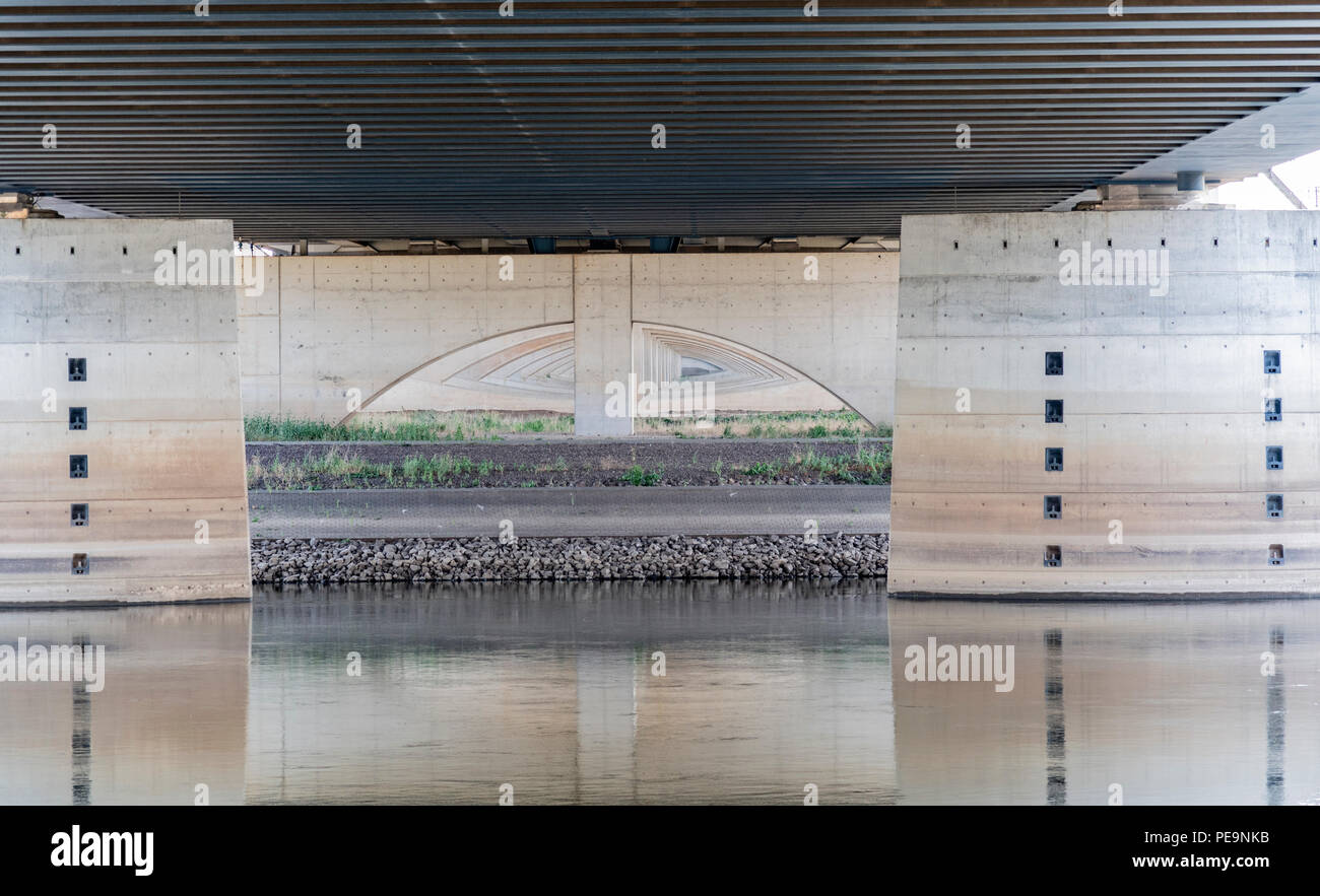 Magdeburg Water Bridge Stock Photo - Alamy