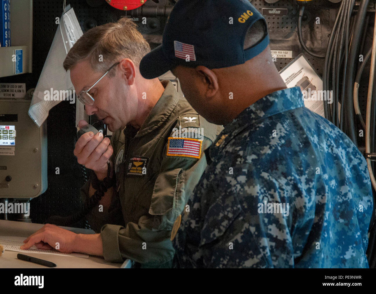 SAN DIEGO (Nov. 24, 2015) - Capt. Lennie Reed, commanding officer of ...
