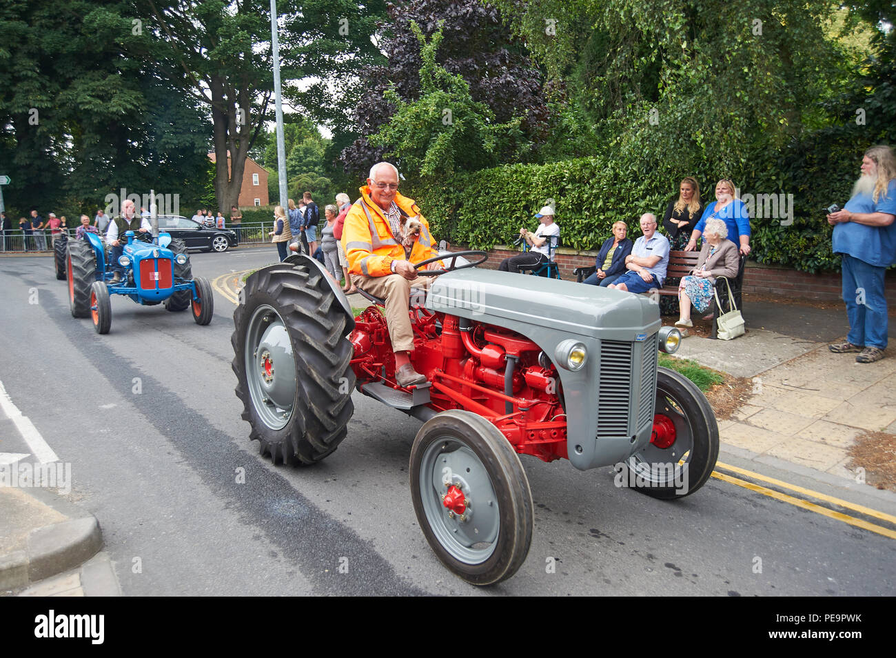 Vintage Tractor on the Driffield Steam Rally Road Run, Driffield, The ...