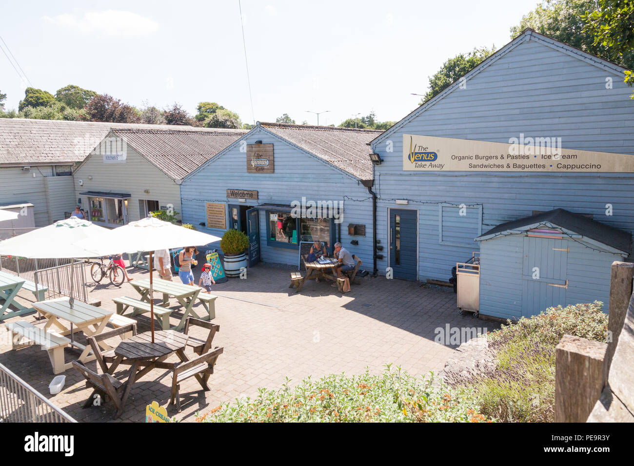 Venus Café, Dartington Cider Press, Devon, England, United Kingdom ...
