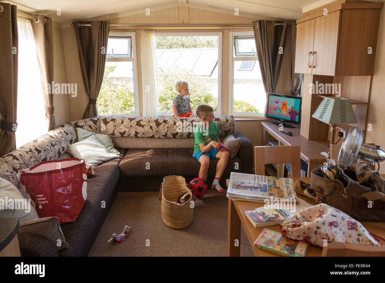 Messy campsite hi-res stock photography and images - Alamy