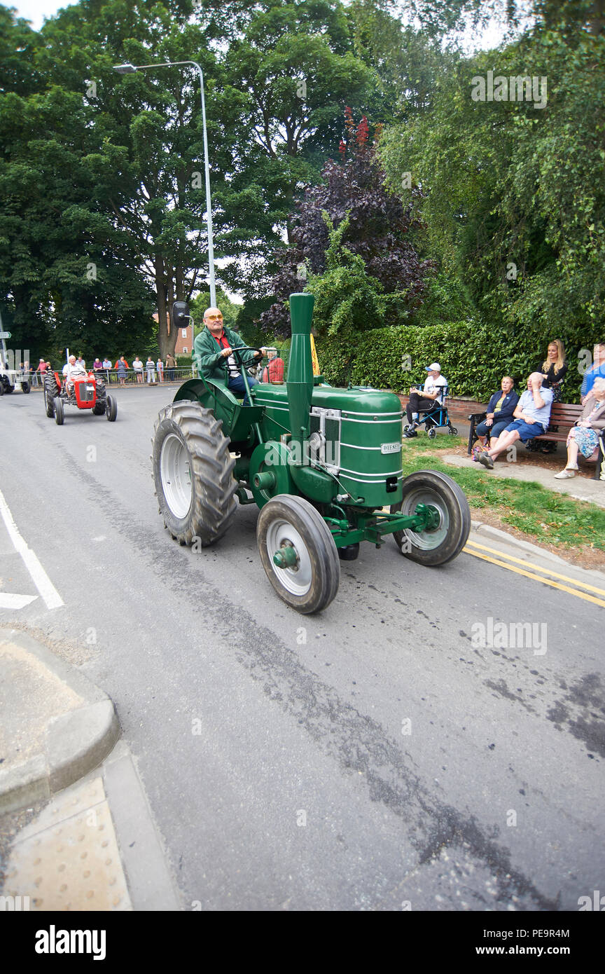 Vintage Tractor on the Driffield Steam Rally Road Run, Driffield, The ...