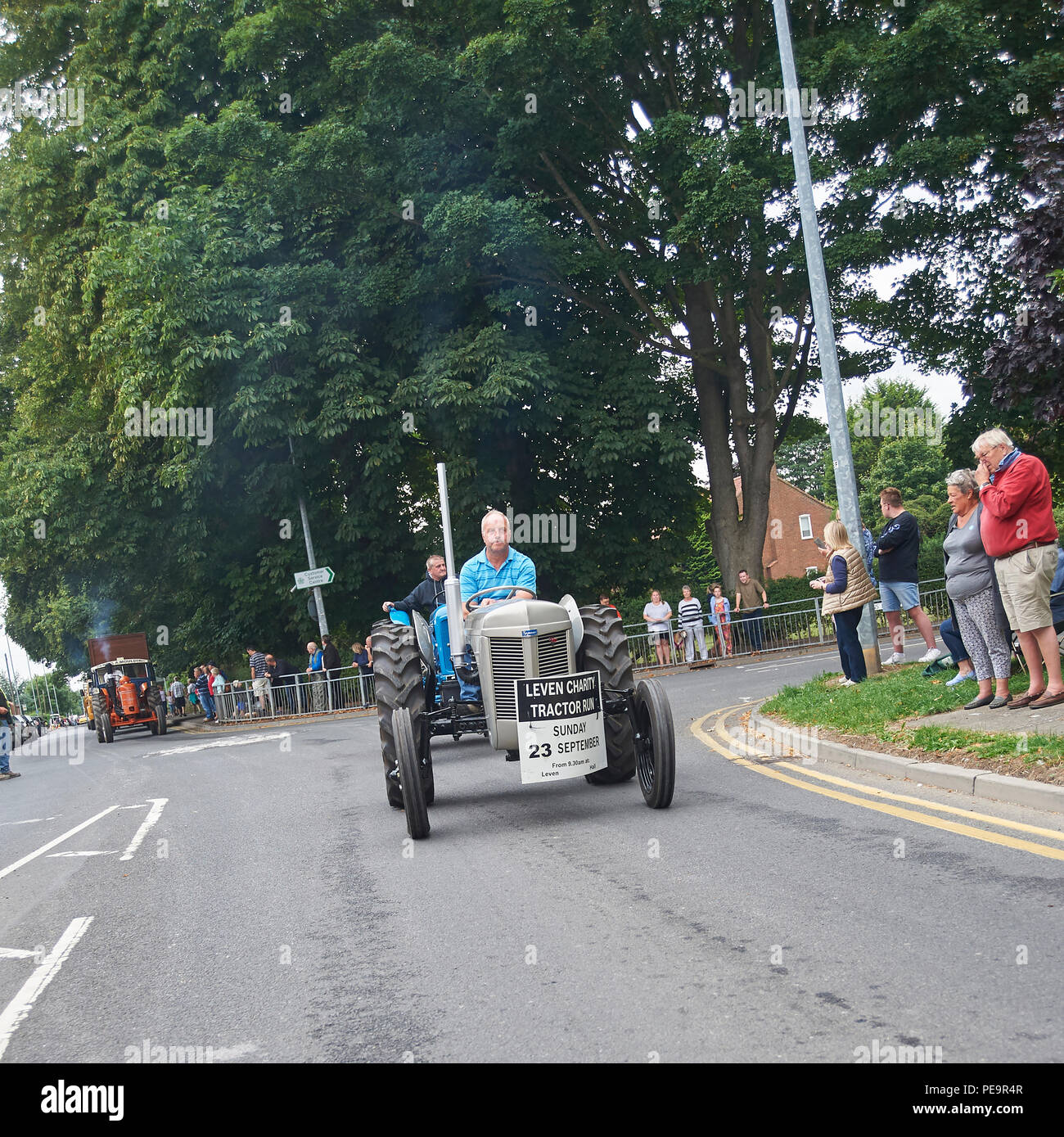 Village tractor run hi-res stock photography and images - Alamy