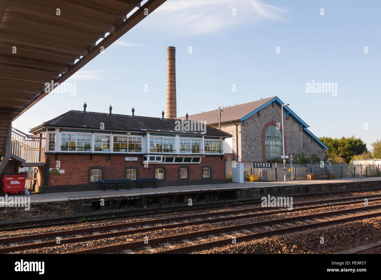 Totnes railway station ,Devon, England, United Kingdom Stock Photo - Alamy