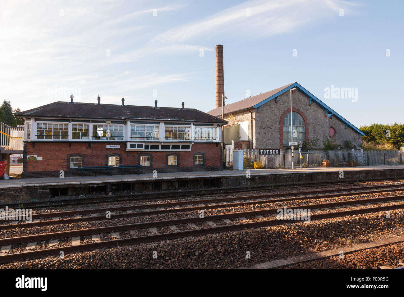 Totnes railway station ,Devon, England, United Kingdom Stock Photo - Alamy