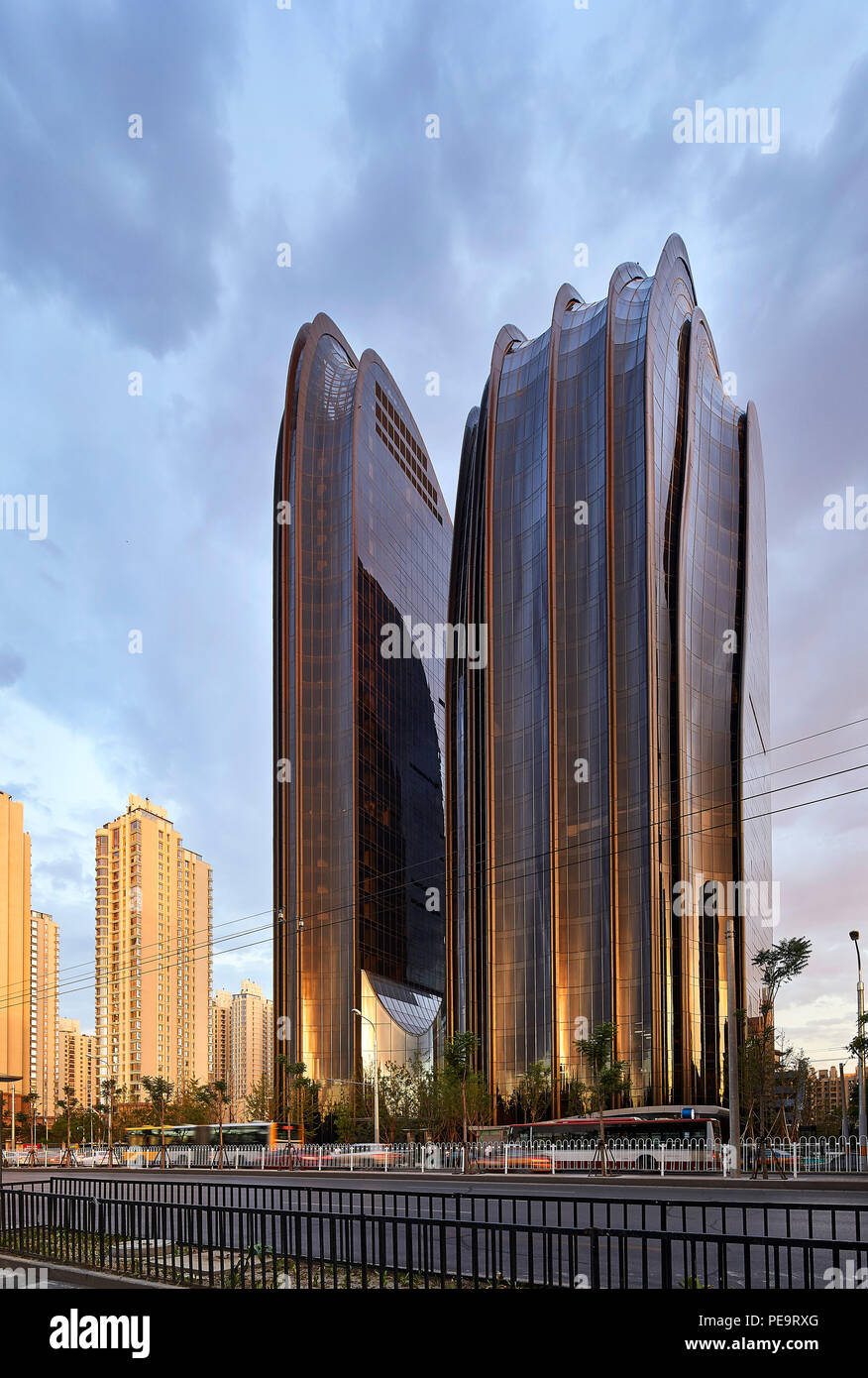 Beijing tower block hi-res stock photography and images - Alamy