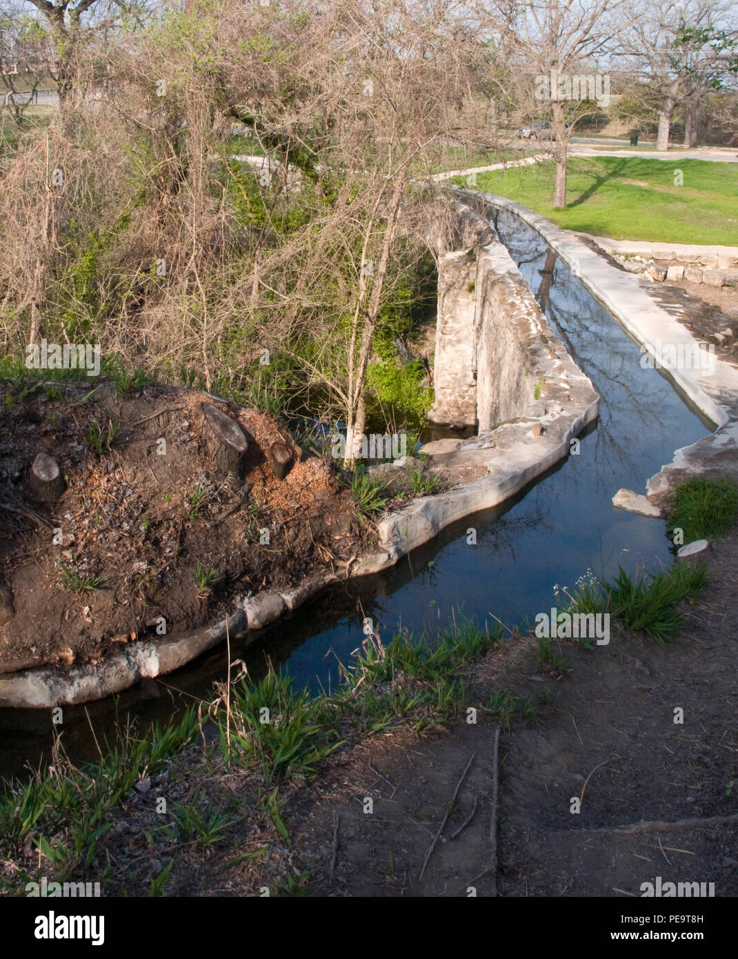 Historic stone irrigation canal hi-res stock photography and images - Alamy