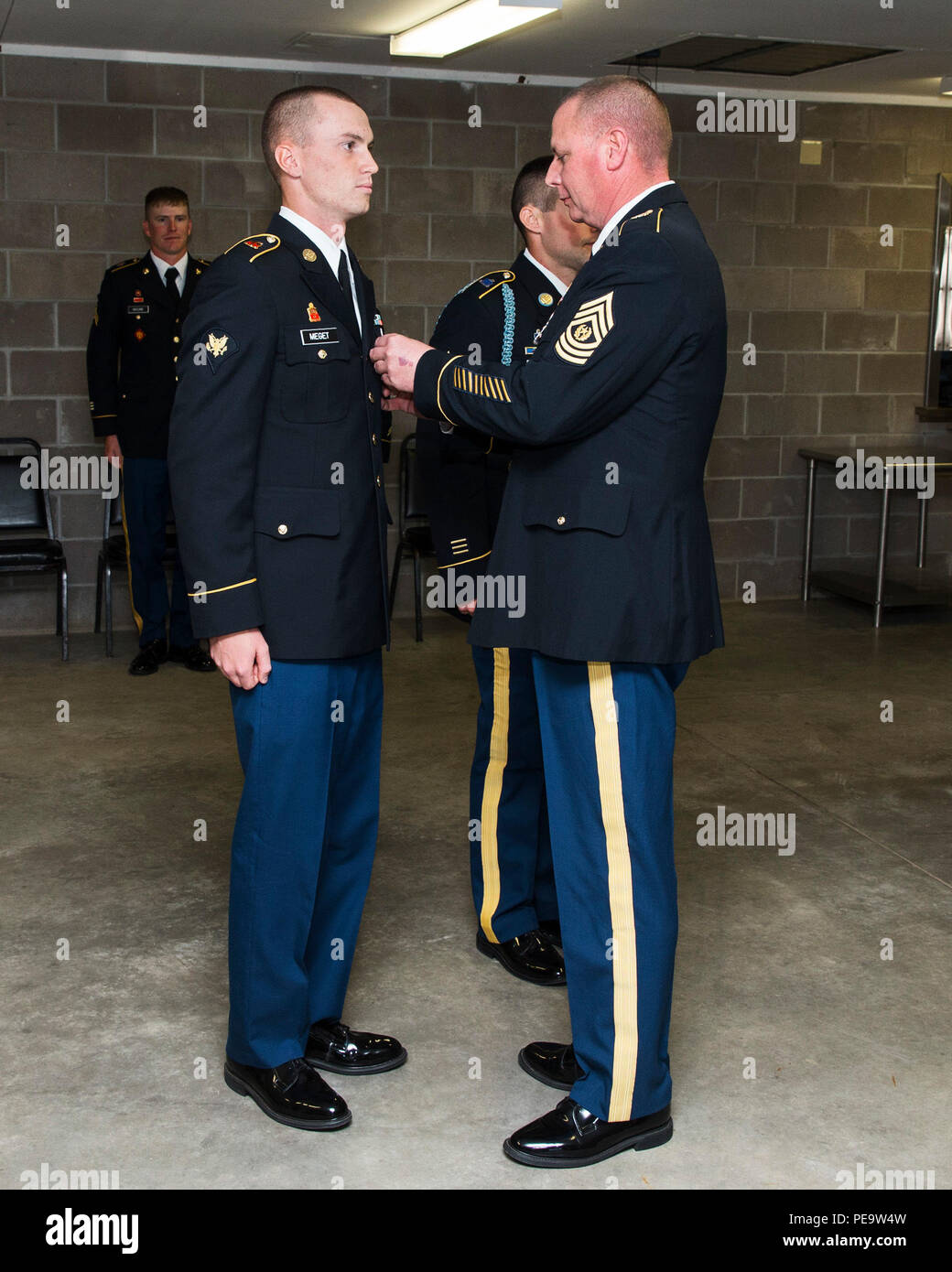Command Sgt. Maj. Tony F. Riggs, state command sergeant major for ...