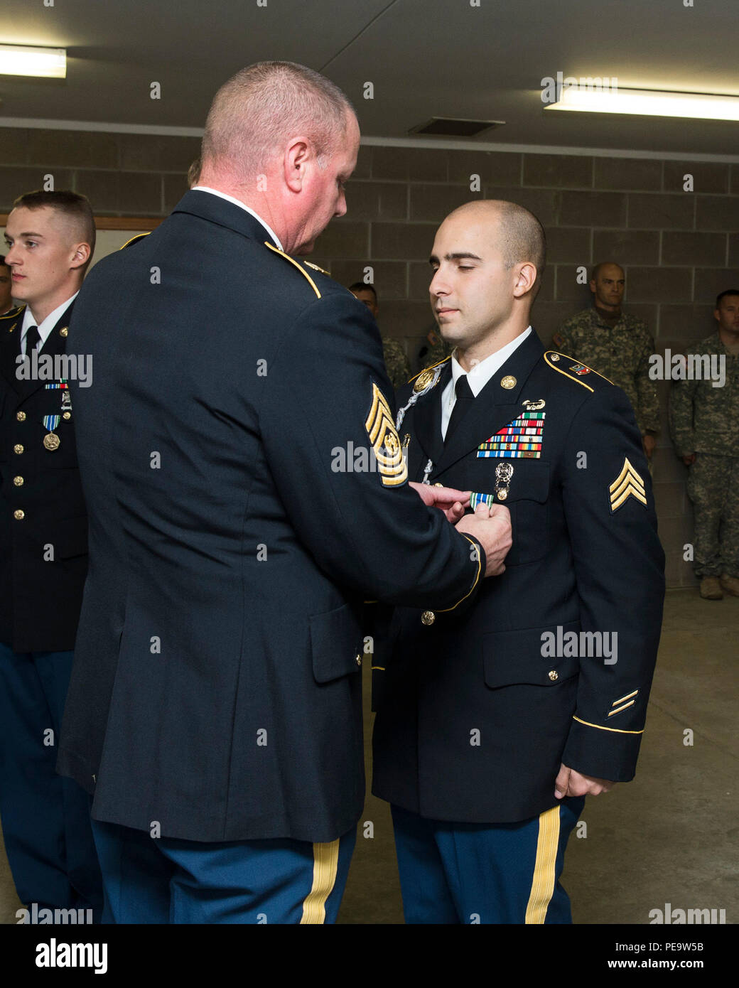 Command Sgt. Maj. Tony F. Riggs, state command sergeant major for ...