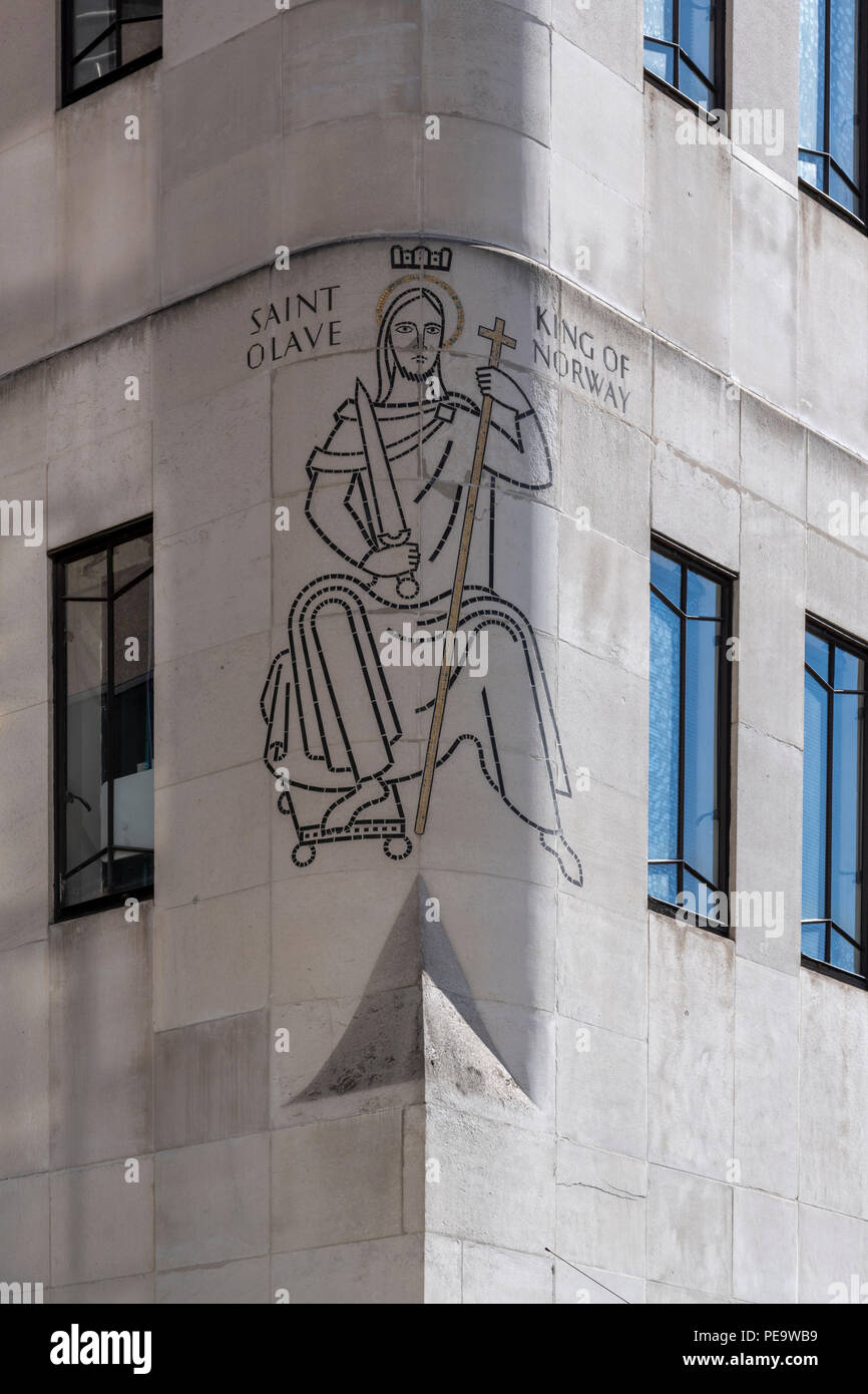 Art Deco, St Olaf House opened in 1932. Designed by architect Harry ...