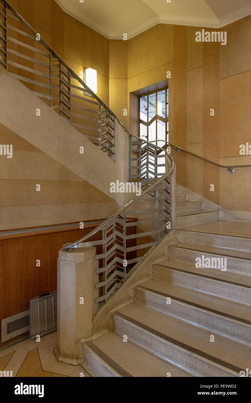 Art Deco, St Olaf House opened in 1932. Designed by architect Harry ...