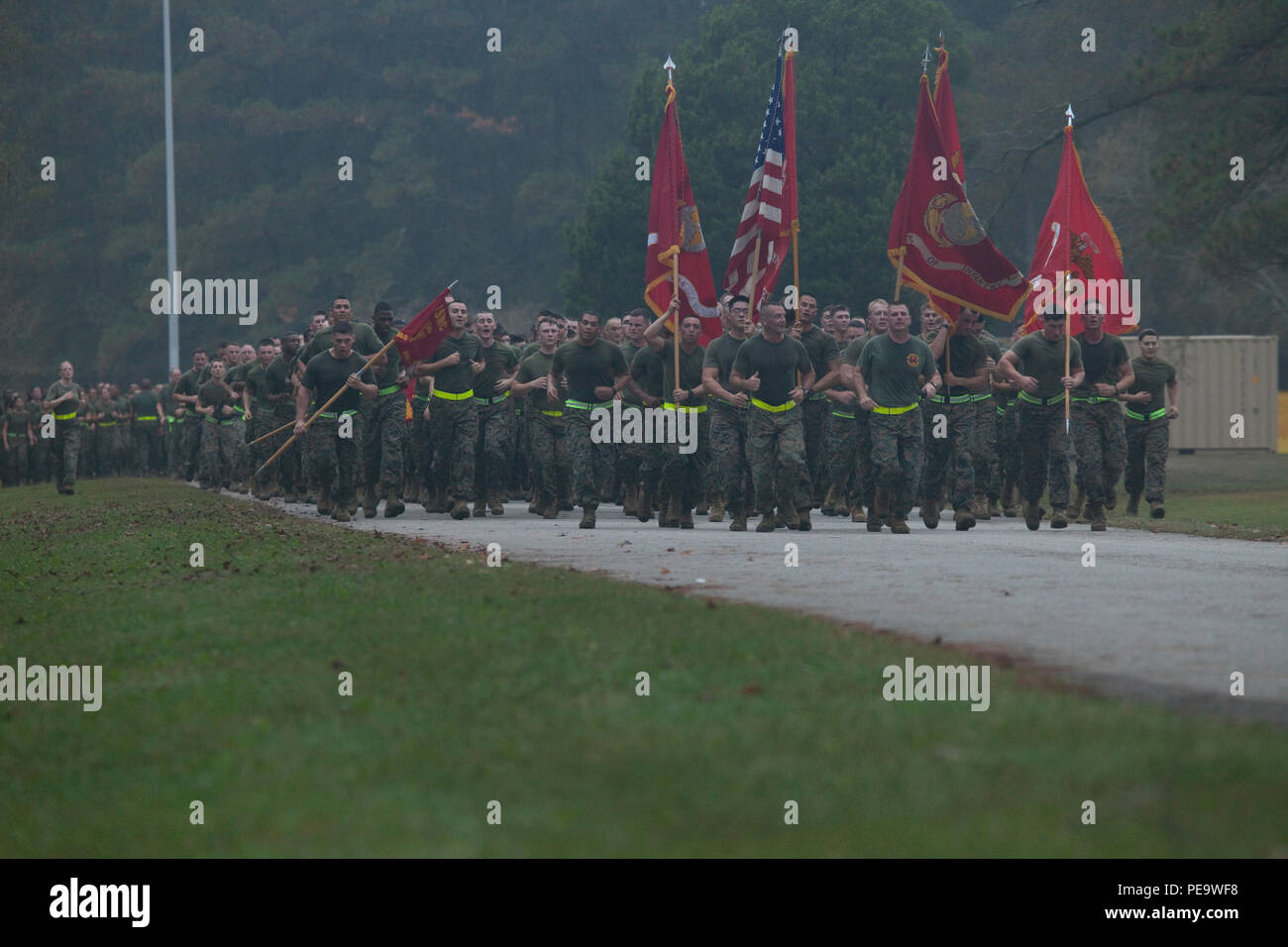 U.S. Marines and Sailors with School of Infantry-East (SOI-E ...