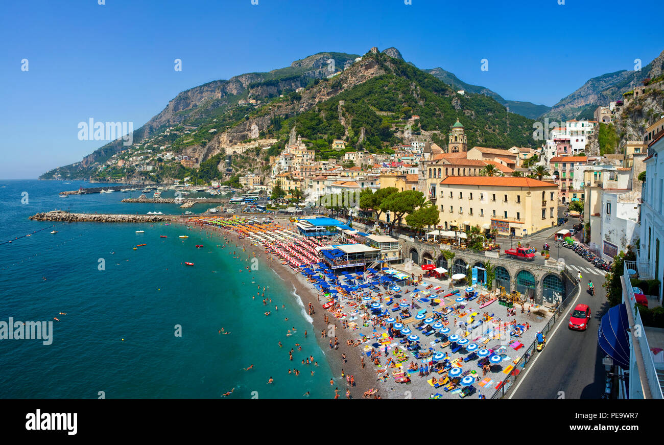 Amalfi waterfront hi-res stock photography and images - Alamy