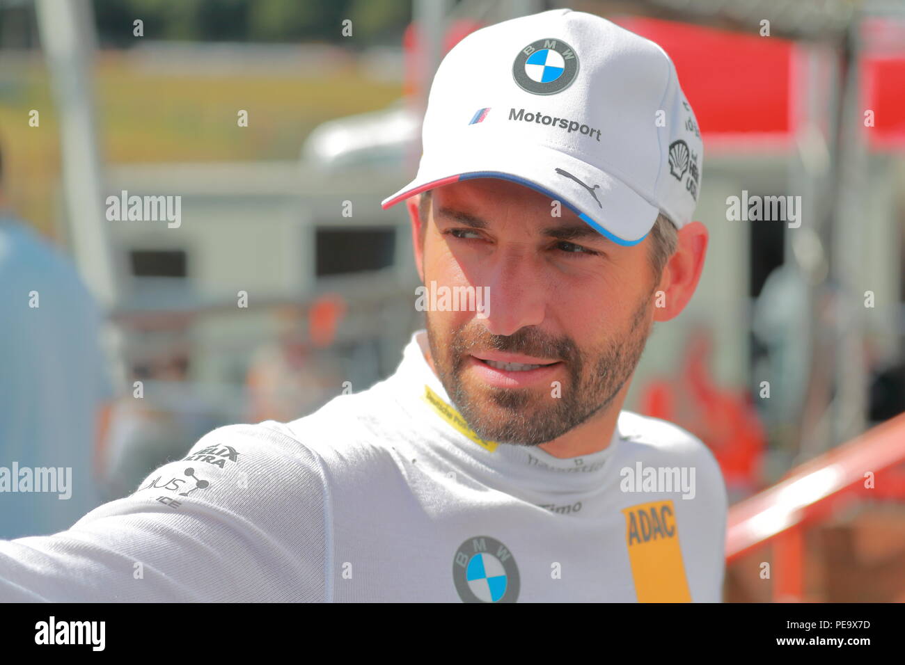 Racing driver Timo Glock at the DTM Race 2018 at Brands Hatch Circuit ...