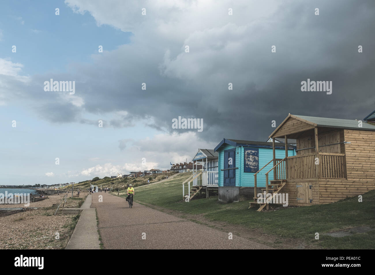 Beach Huts, Tankerton, Whitstable, Kent UK Stock Photo - Alamy