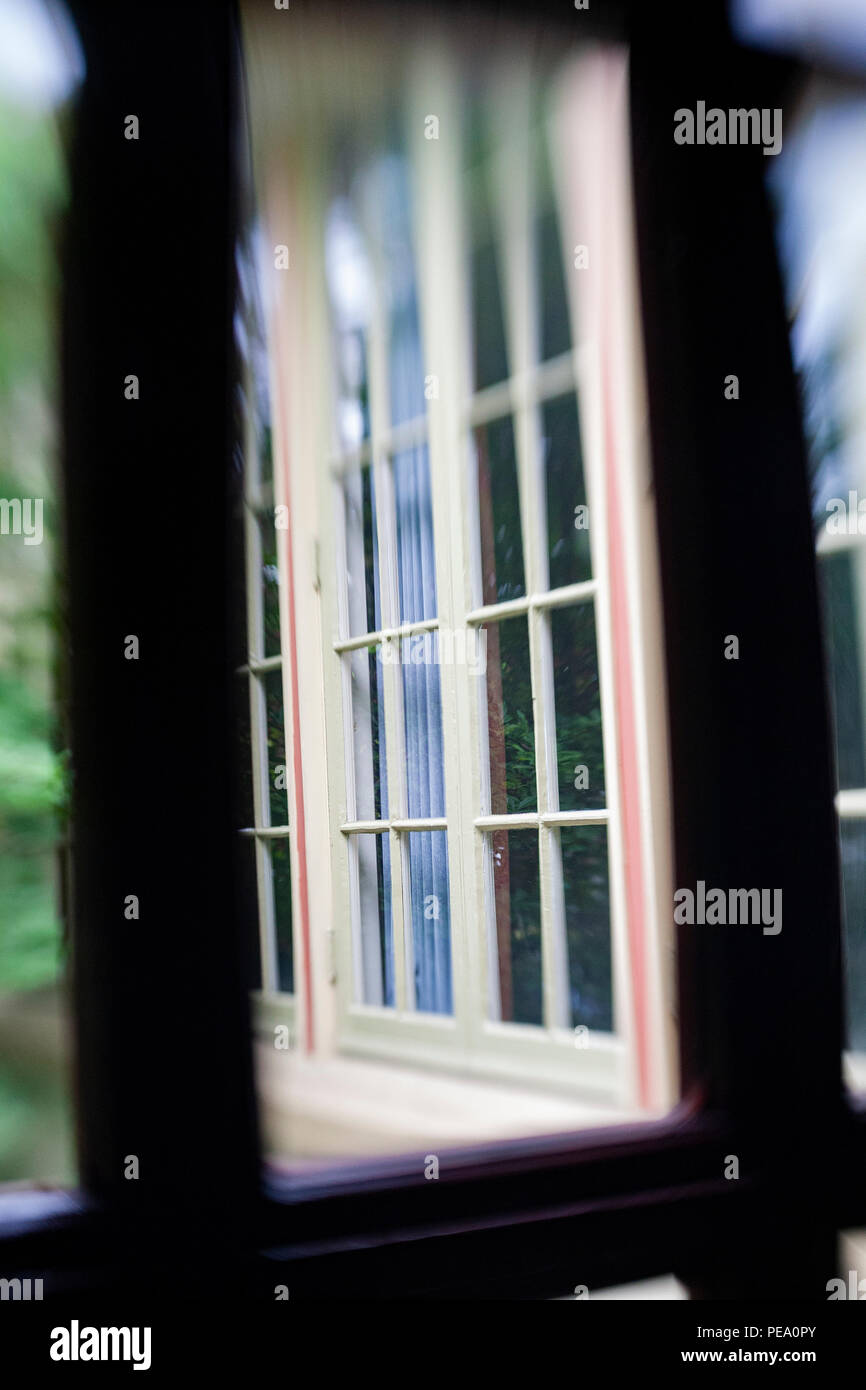 creepy old window Stock Photo - Alamy