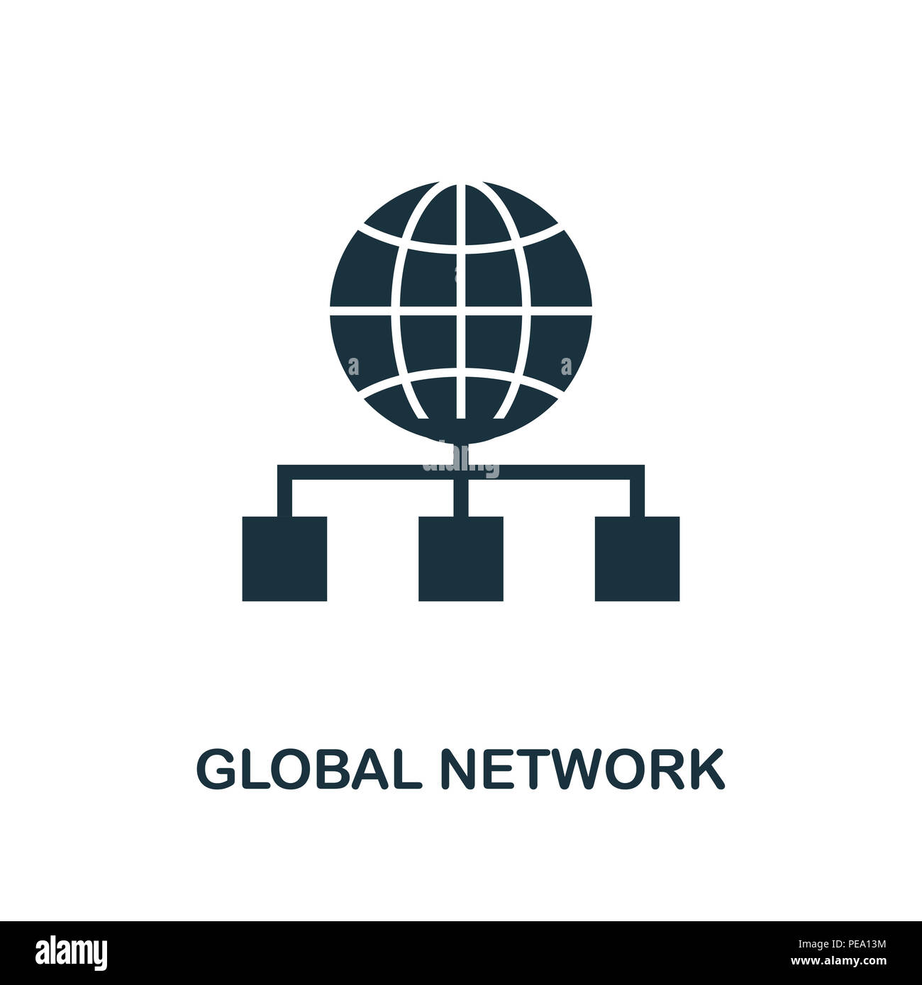 Global Network Logo Design