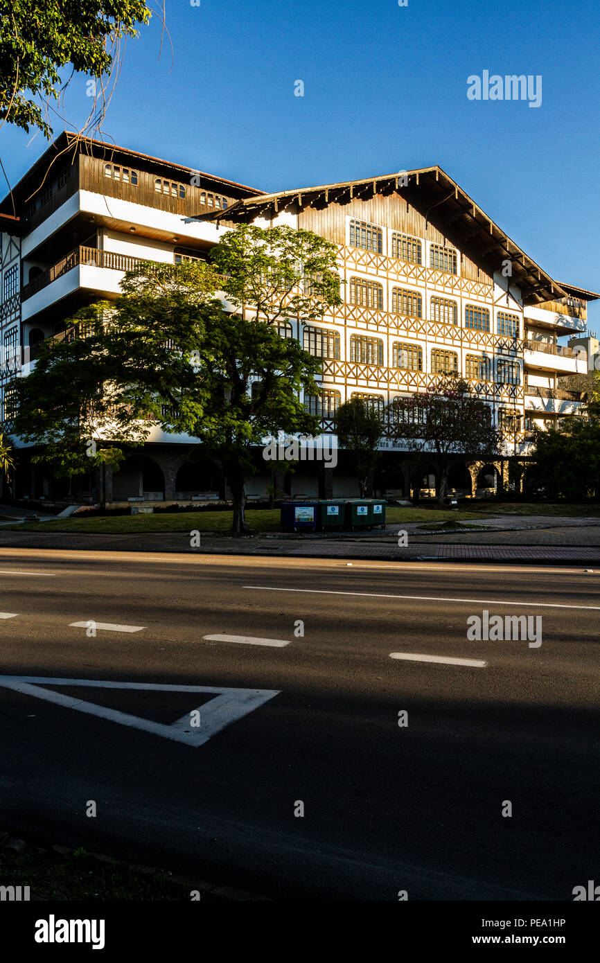 Blumenau City Hall building. Blumenau, Santa Catarina, Brazil Stock ...
