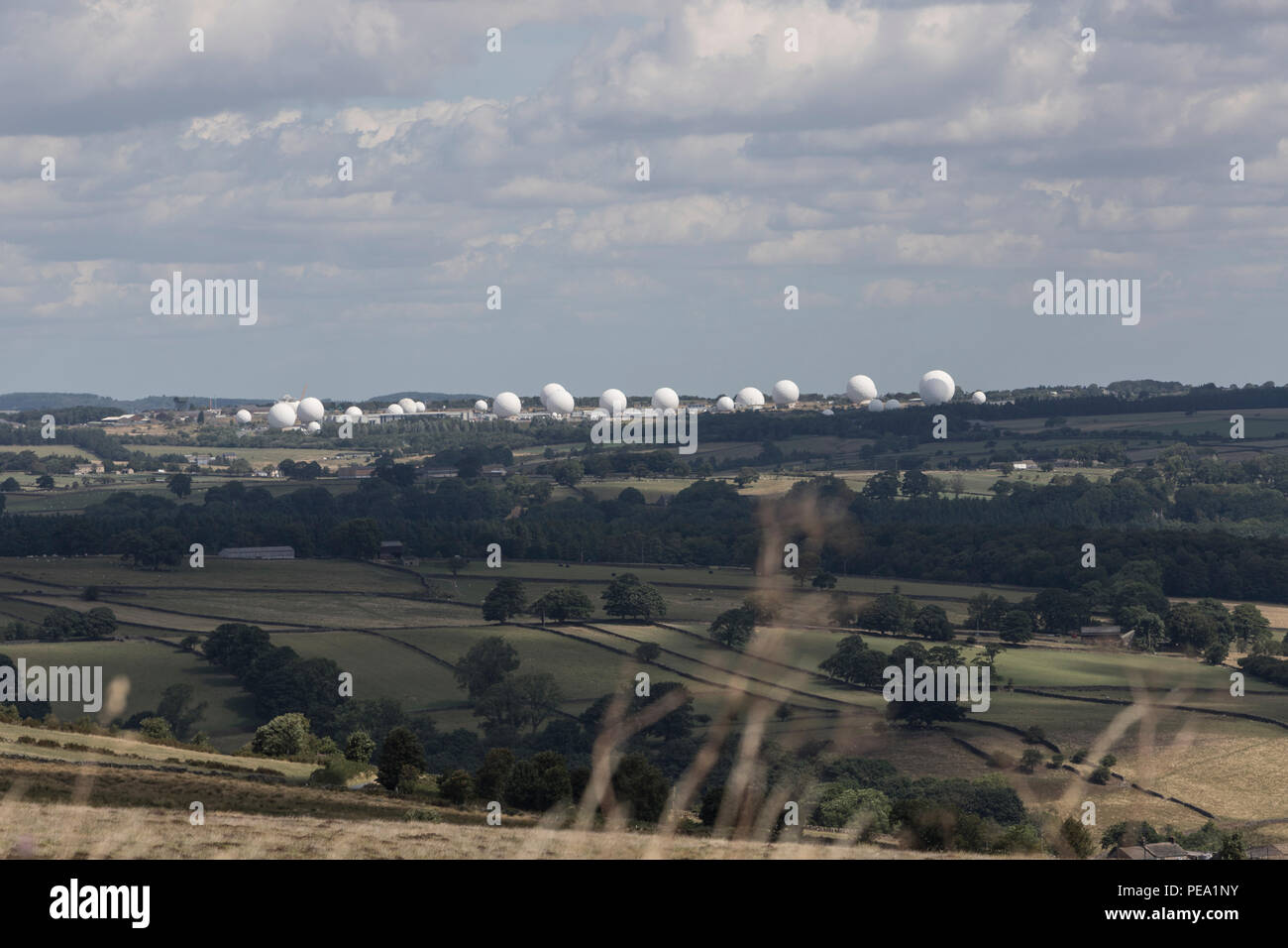 RAF Menwith Hill near Harrogate, North Yorkshire, UK Stock Photo - Alamy