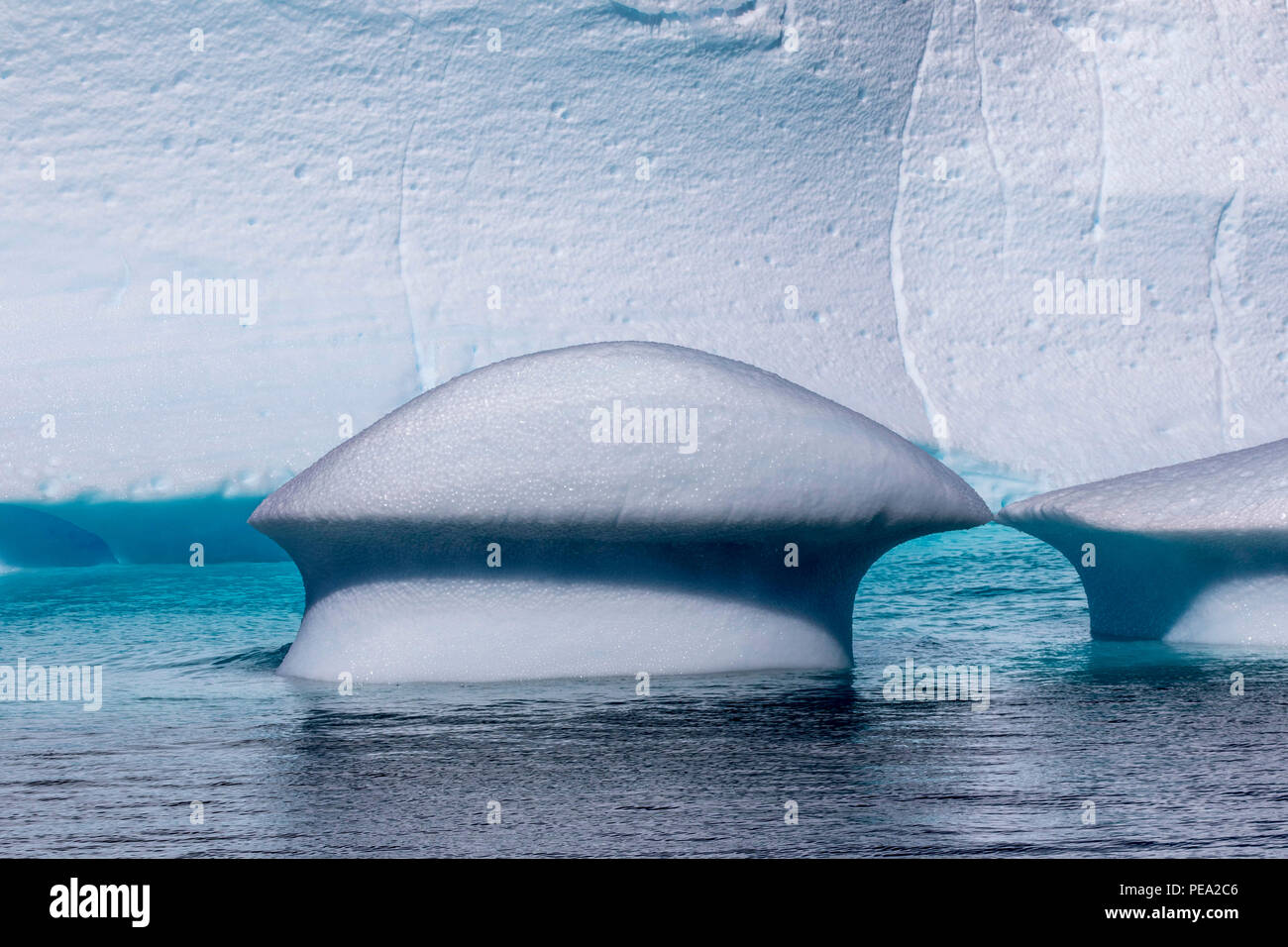 Floating glacial ice off the coast of Antarctica Stock Photo - Alamy