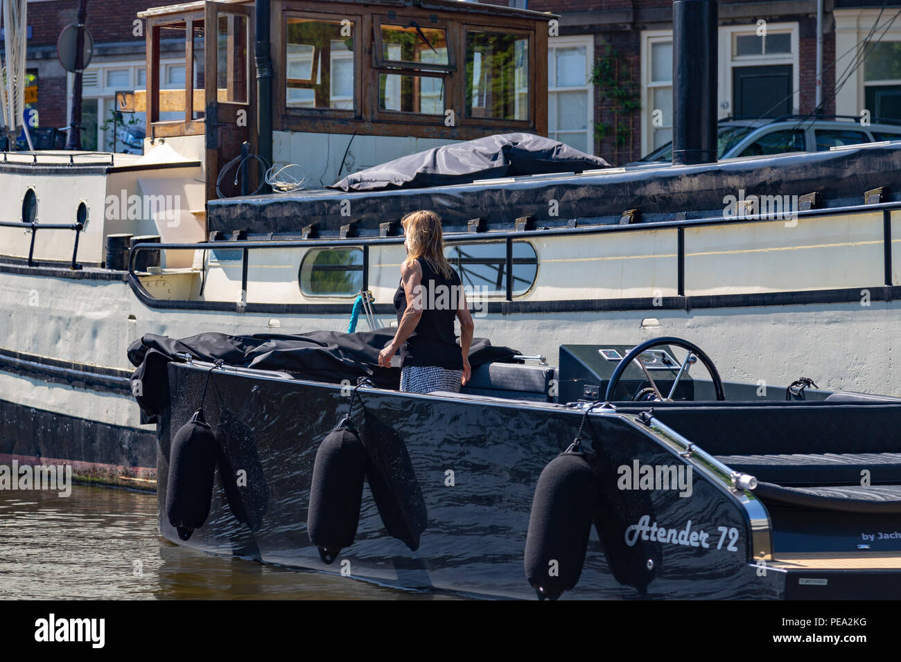 Modern working boat hi-res stock photography and images - Alamy
