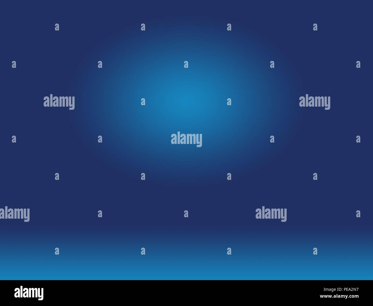 Abstract Smooth Dark blue with Black vignette Studio well use as ...