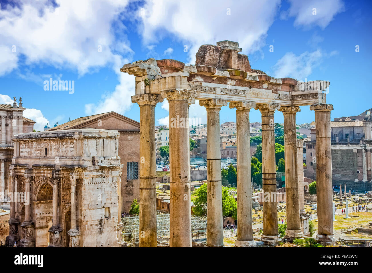 Roman Forum Painting Stock Photos & Roman Forum Painting Stock Images ...