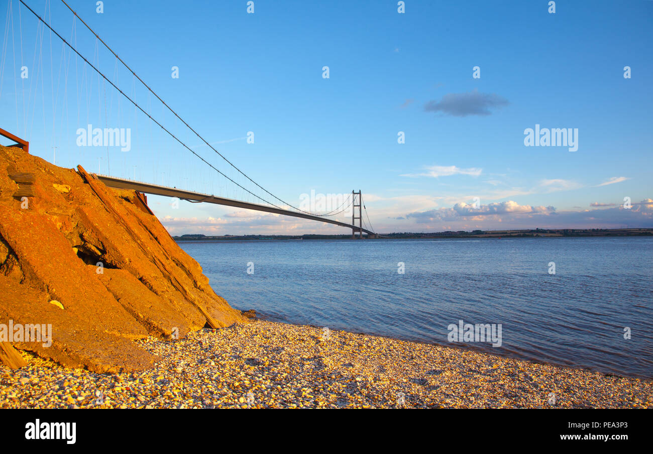 The Humber Bridge near Hull, East Yorkshire Stock Photo - Alamy