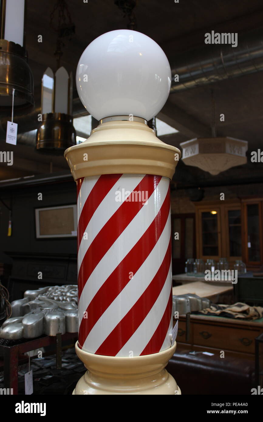 Vintage Barber Shop Pole