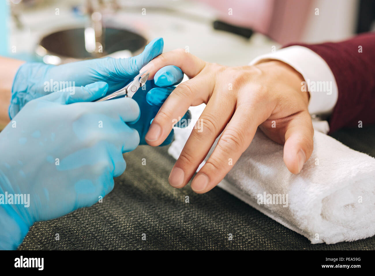 Beauty shot nails hi-res stock photography and images - Alamy