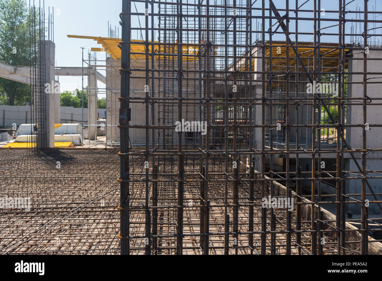 Reinforced Concrete Frame Structure High Resolution Stock Photography ...