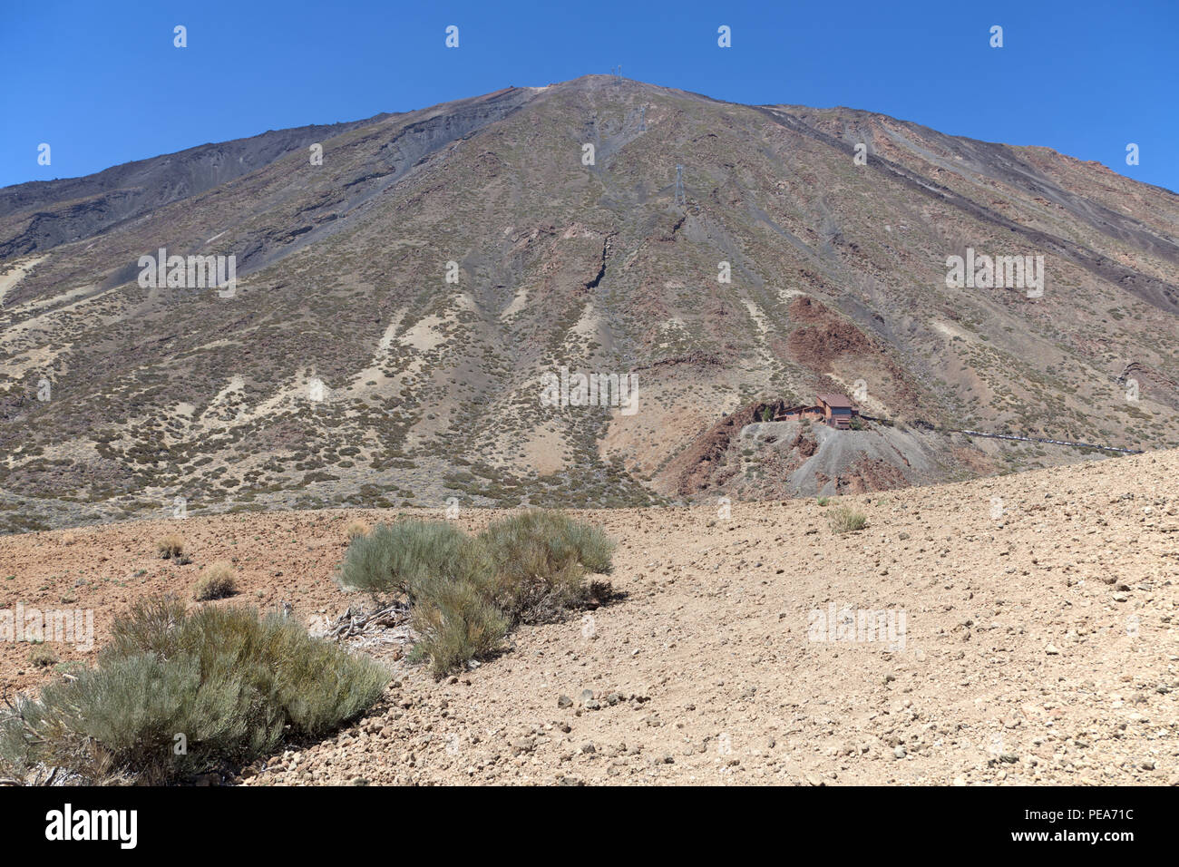 The summit of Mt Teide on Tenerife Spain Stock Photo - Alamy