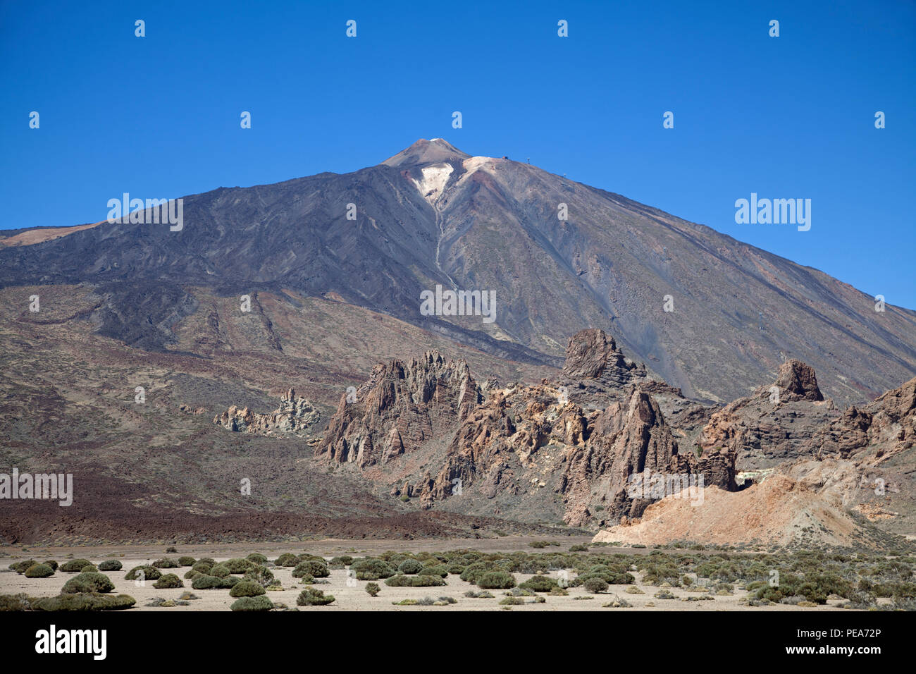 The summit of Mt Teide on Tenerife Spain Stock Photo - Alamy