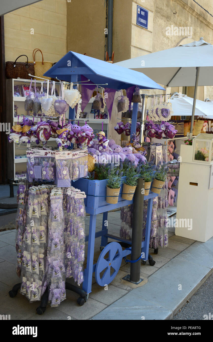 Display of souvenirs, Provence Stock Photo - Alamy