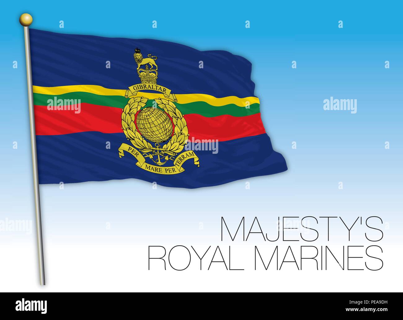 Of the royal marines Stock Vector Images - Alamy