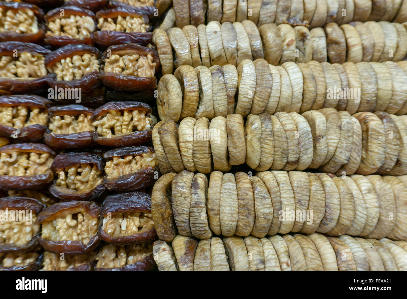 Date palm at Turkish bazaar Stock Photo - Alamy