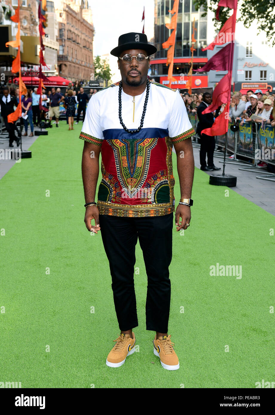 Hammed Animashaun attending the world premiere of The Festival at the ...