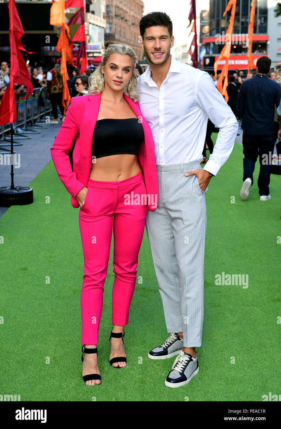 Laura Crane and Jack Fowler attending the world premiere of The ...