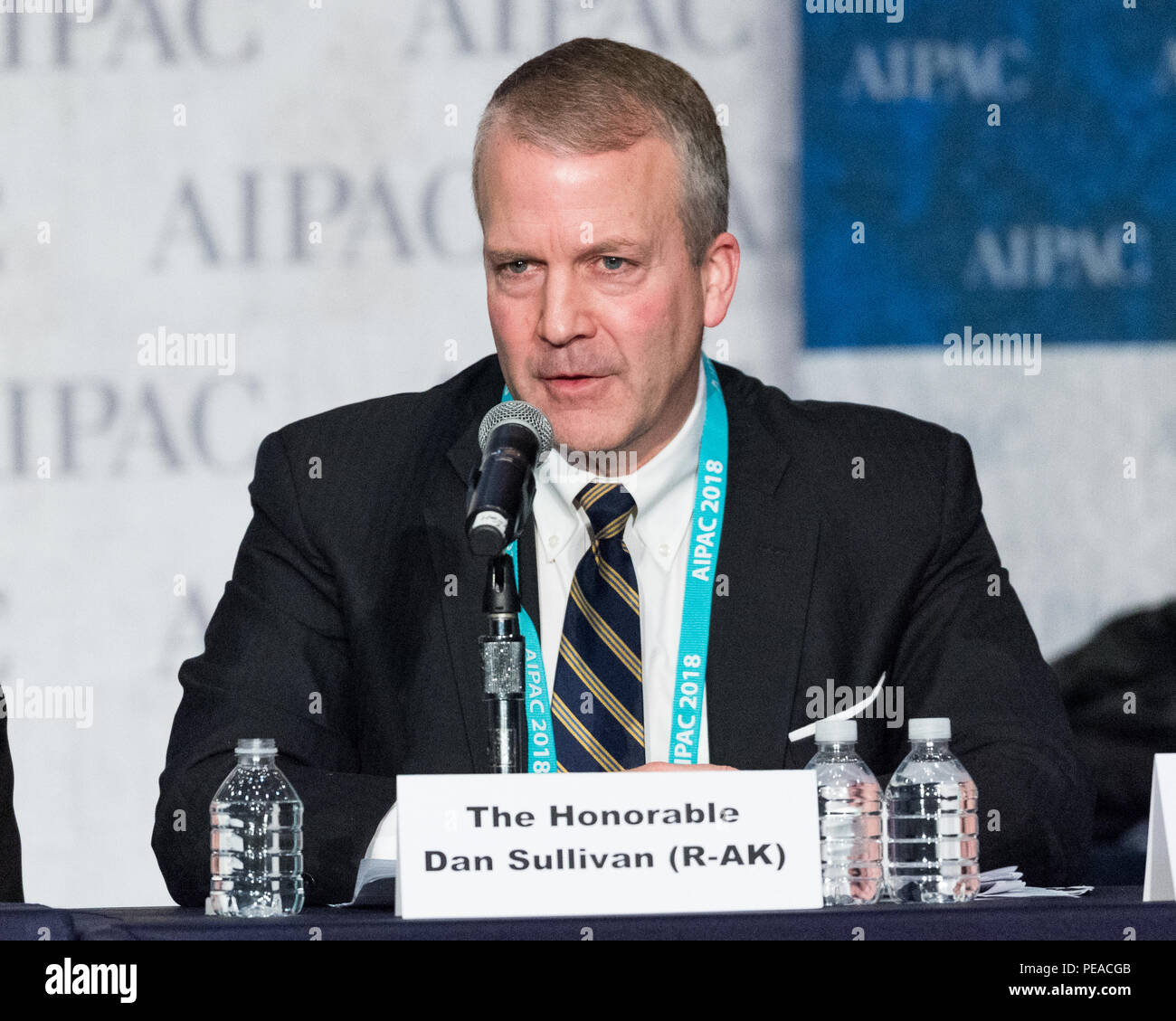 Dan Sullivan, United States Senator (R) from Alaska, speaking at the ...