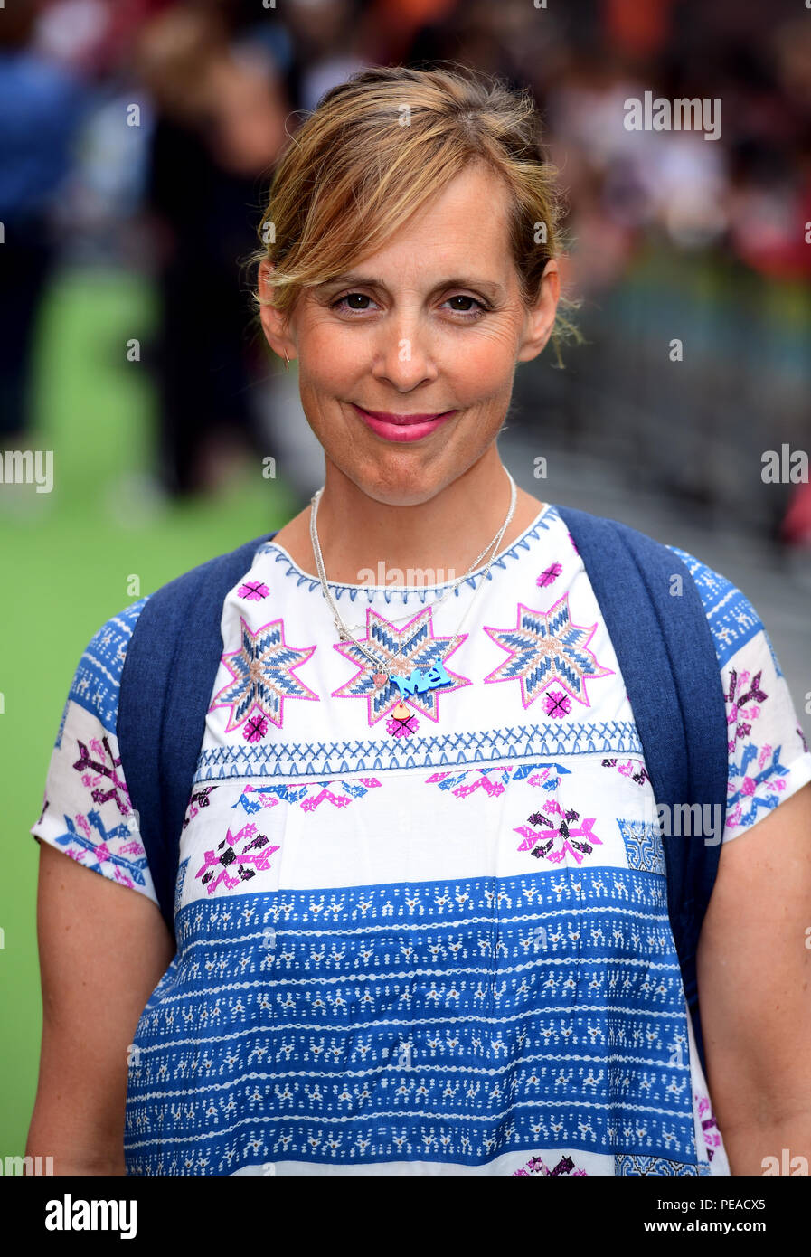 Mel Giedroyc attending the world premiere of The Festival at the ...