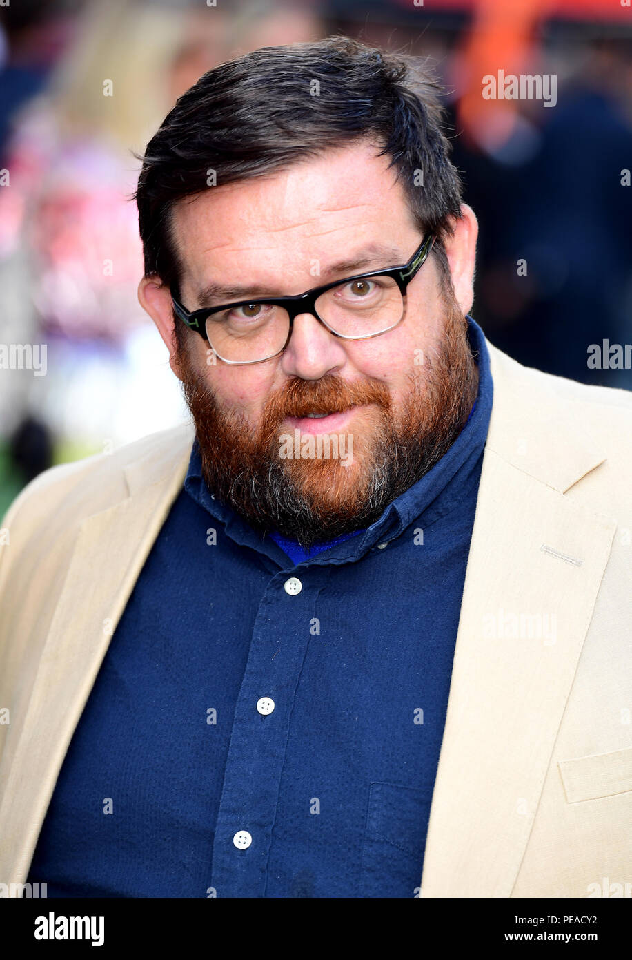 Nick Frost attending the world premiere of The Festival at the ...