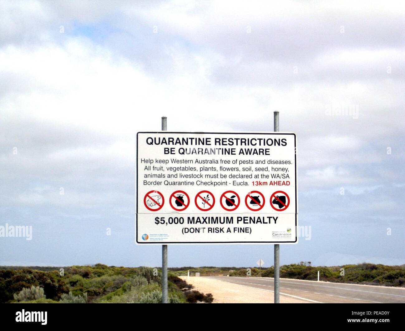 Quarantine checkpoint hi-res stock photography and images - Alamy