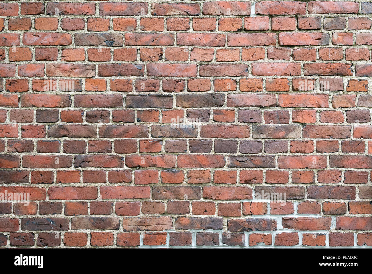 Old worn brick wall Stock Photo - Alamy